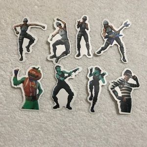 Other | 5 Pc Fortnite Sticker | Poshmark